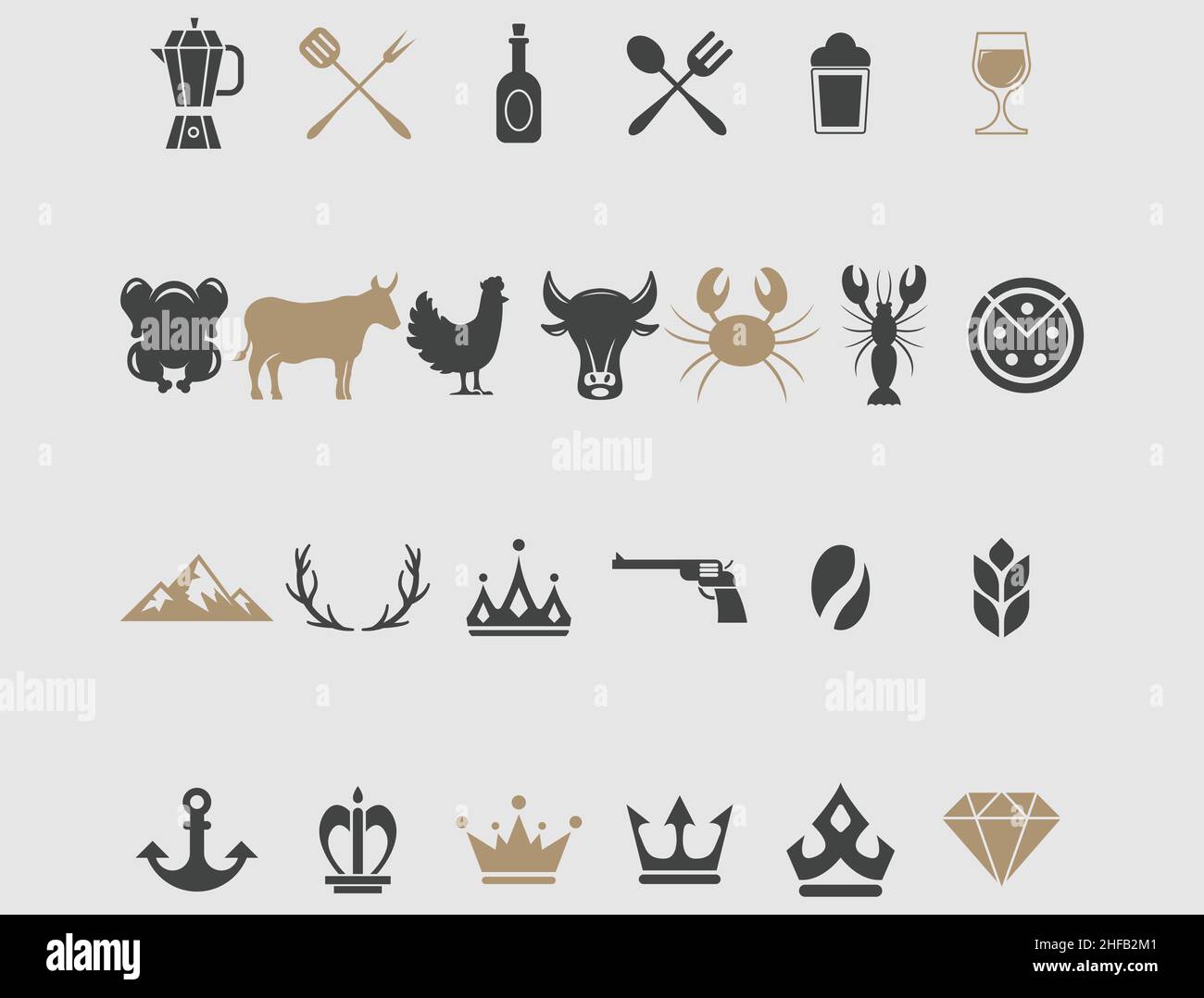 Professional logo design tools and vector templates Stock Vector Image ...