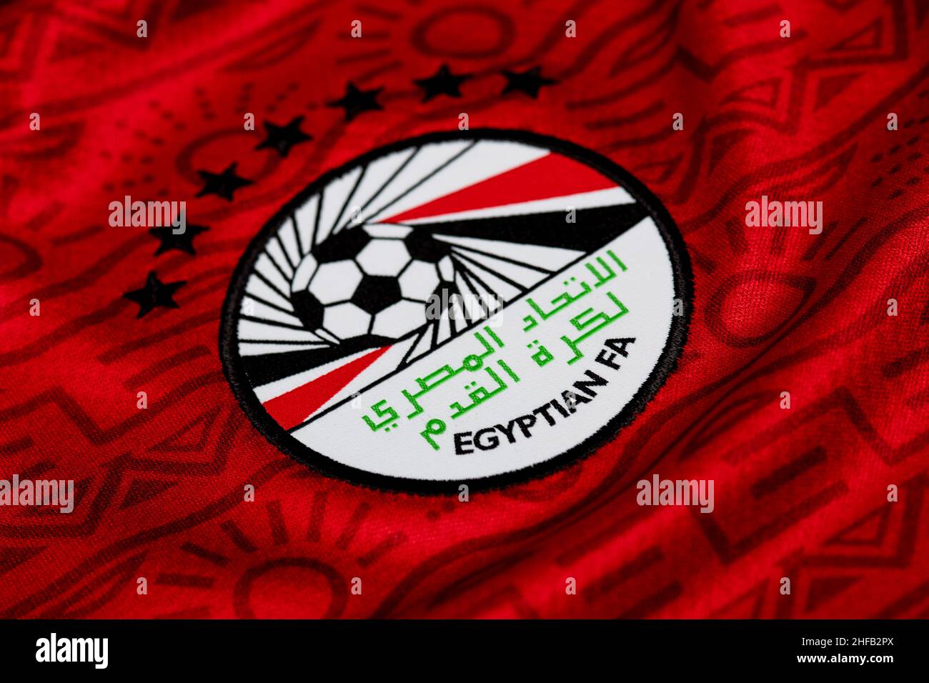 Egypt national football team logo hi-res stock photography and images ...