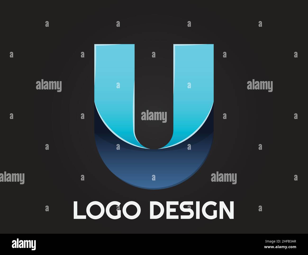 Alphabet letters in a beautiful design , logo design Stock Vector Image ...