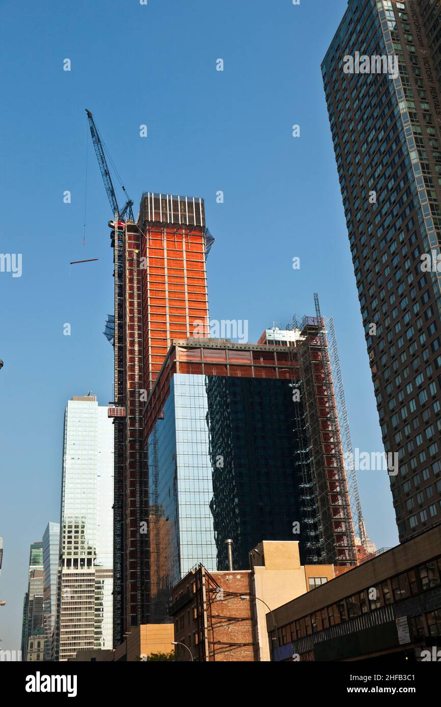 Skyscraper under construction in New Yorkin New York Stock Photo - Alamy Skyscraper under construction in New Yorkin New York Stock Photo - Alamy