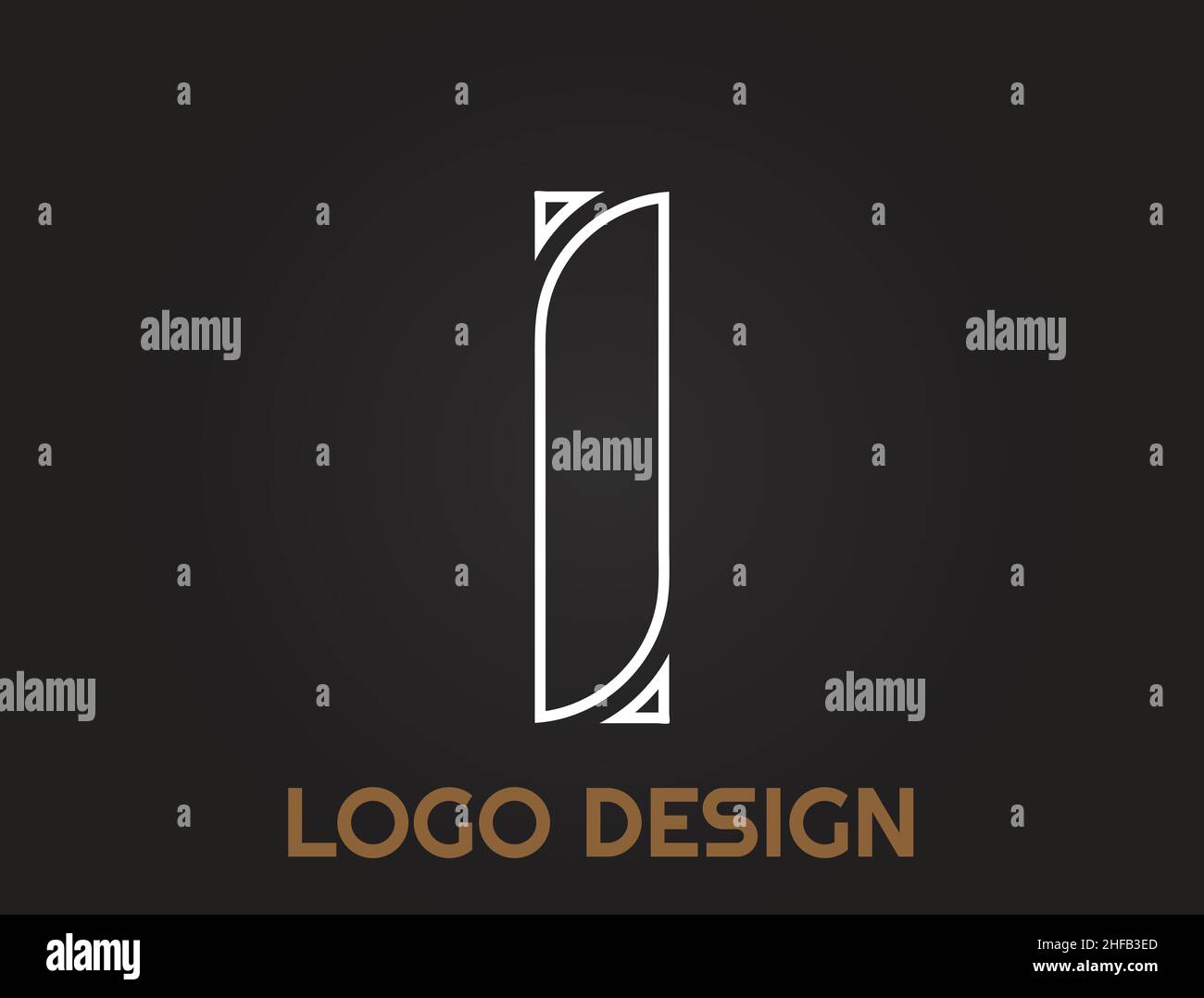 Alphabet letters in a beautiful design , logo design Stock Vector Image ...