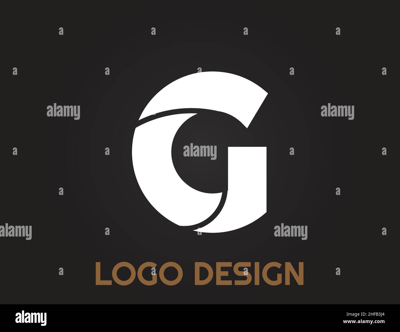 Alphabet letters in a beautiful design , logo design Stock Vector Image ...