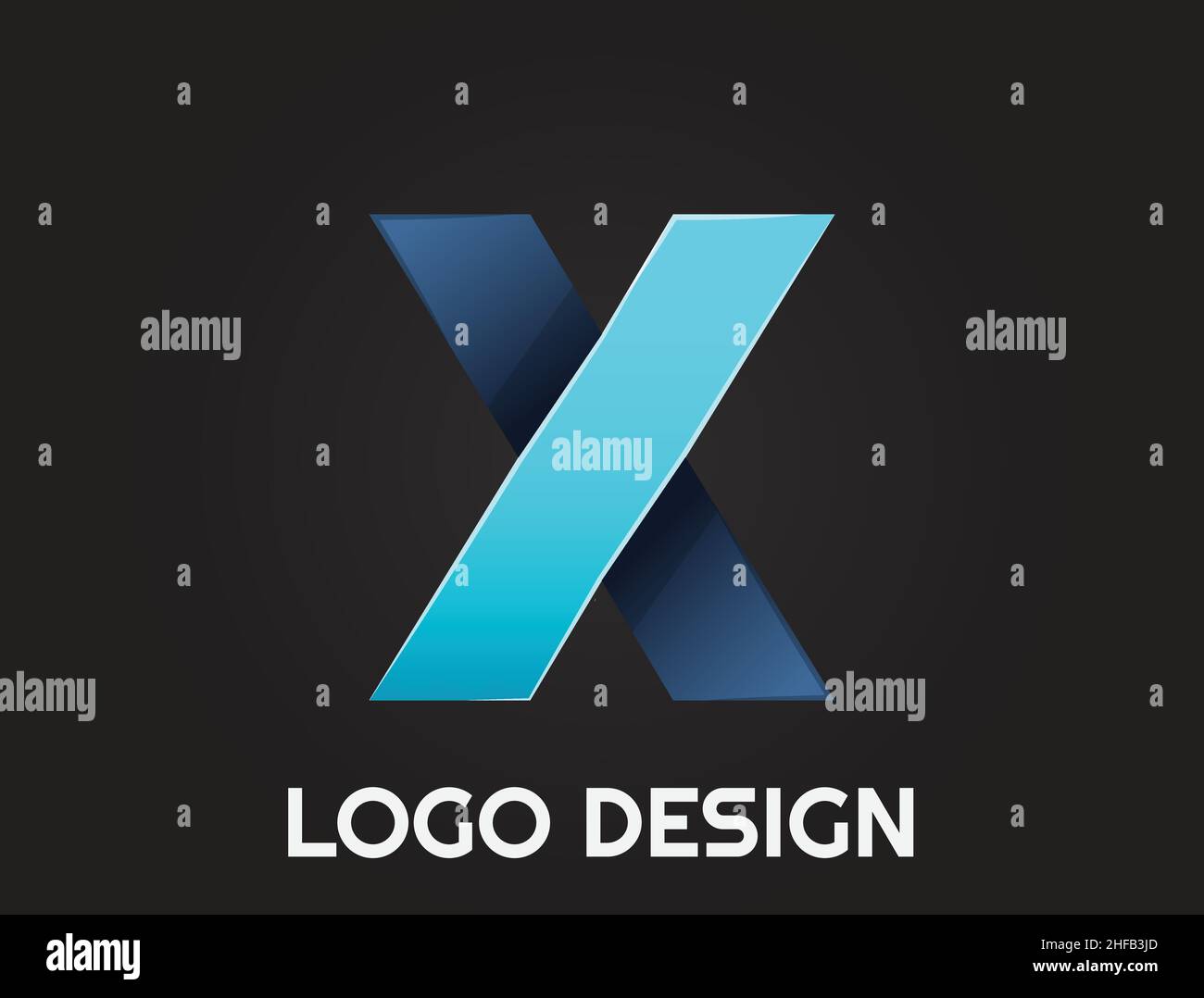 Alphabet letters in a beautiful design , logo design Stock Vector Image ...