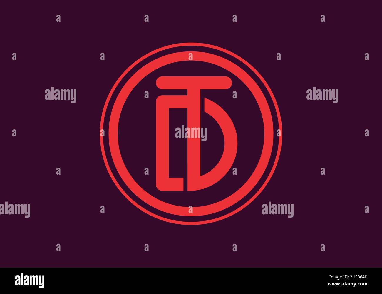 Dt tech logo Stock Vector Images - Alamy