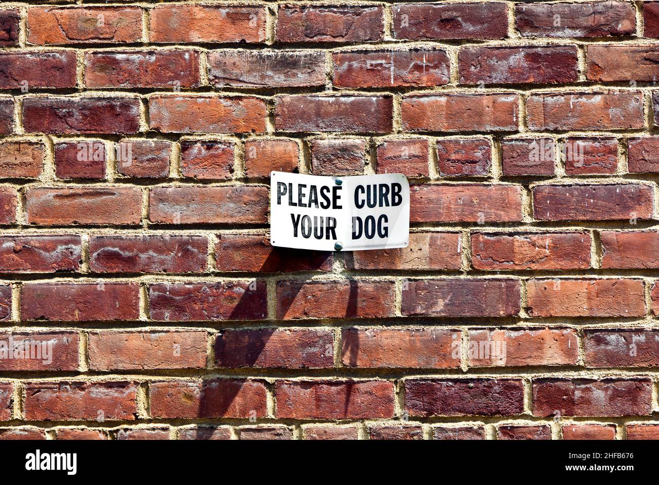 Curb your dog hi-res stock photography and images - Alamy