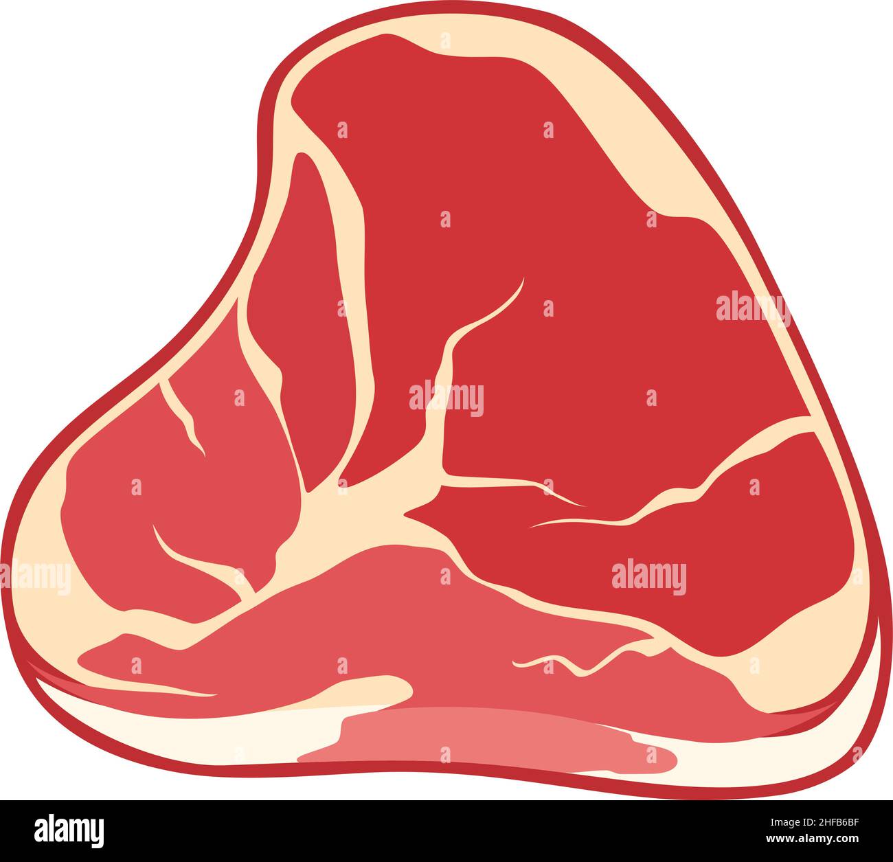 Steak (meat) vector illustration Stock Vector Image & Art - Alamy