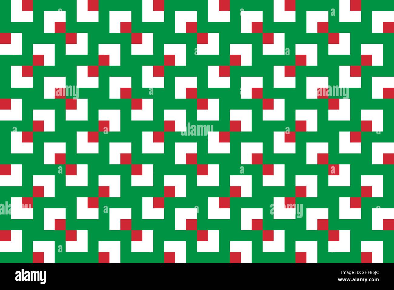 Geometric pattern in the colors of the national flag of Italy. The ...
