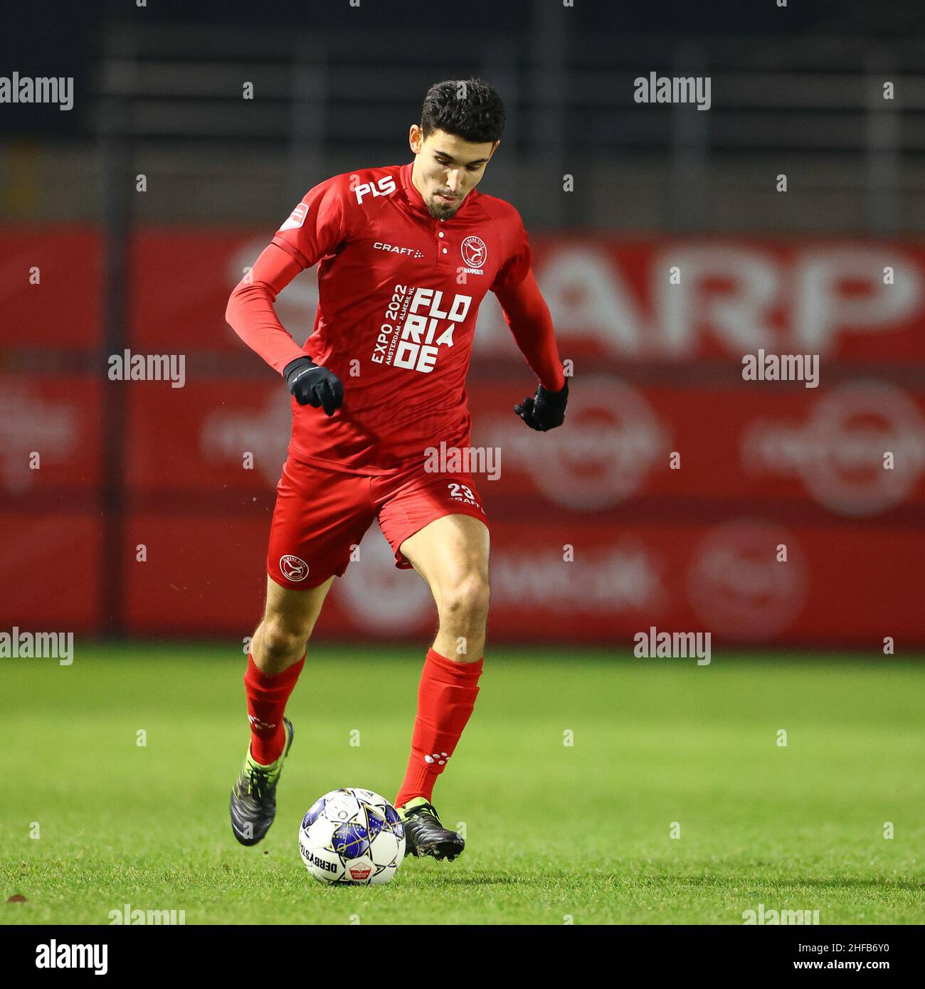ALMERE, 14-01-2022 , Yanmar Stadium , season 2021 / 2022 , Dutch ...