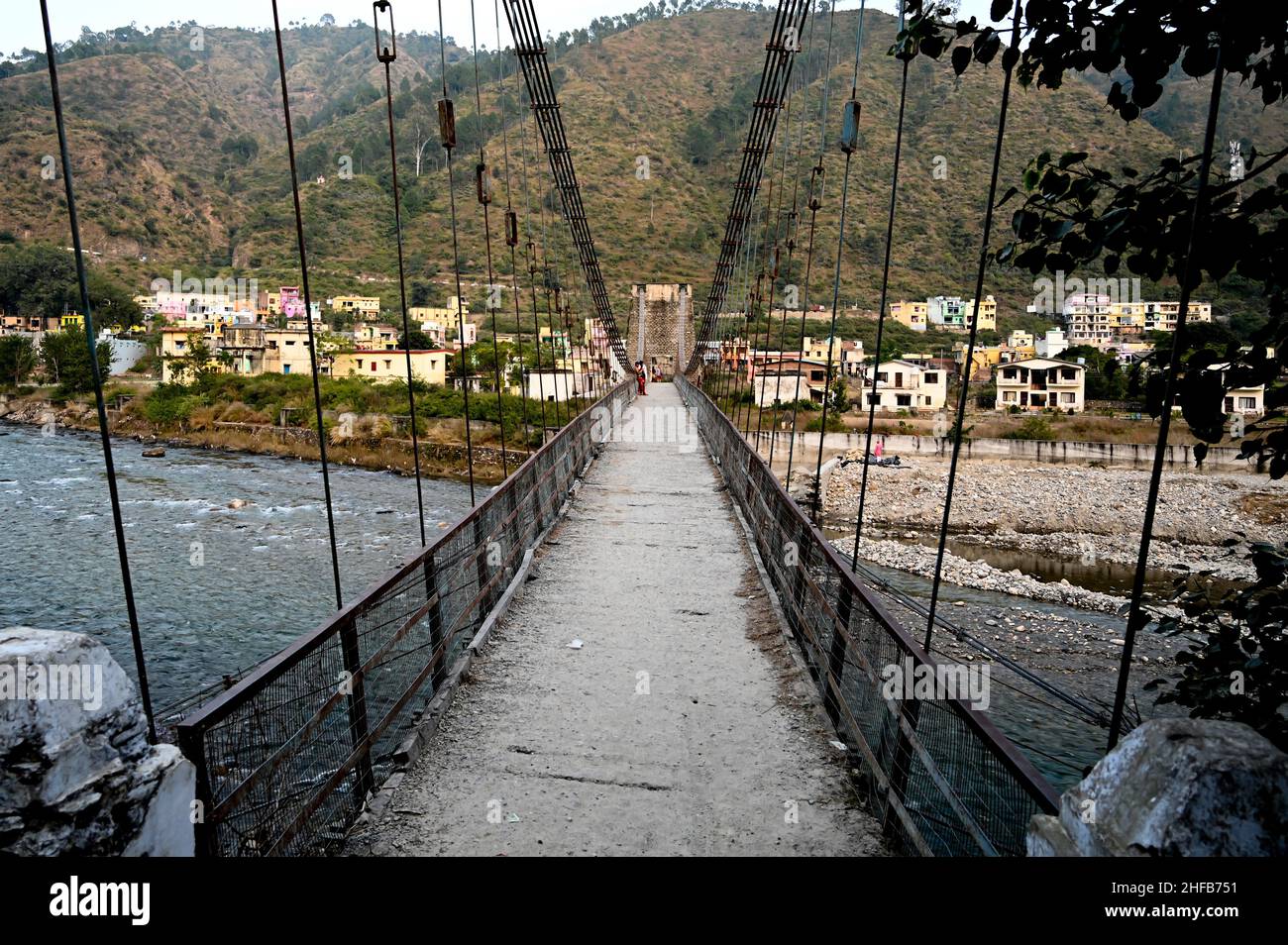 bridge inside view of india Stock Photo - Alamy