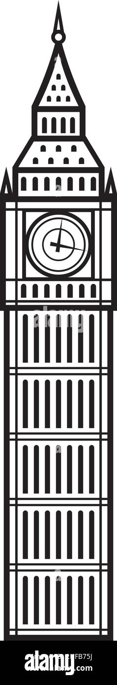 Big Ben vector illustration Stock Vector Image & Art - Alamy