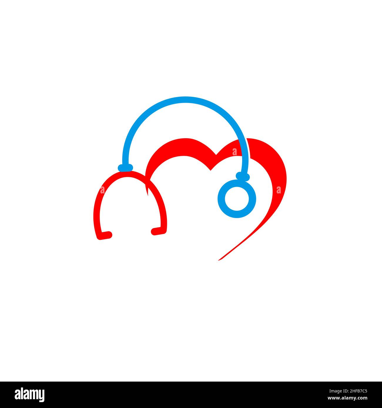 Cardiology healthcare medical pharmacy logo design Stock Vector Image ...