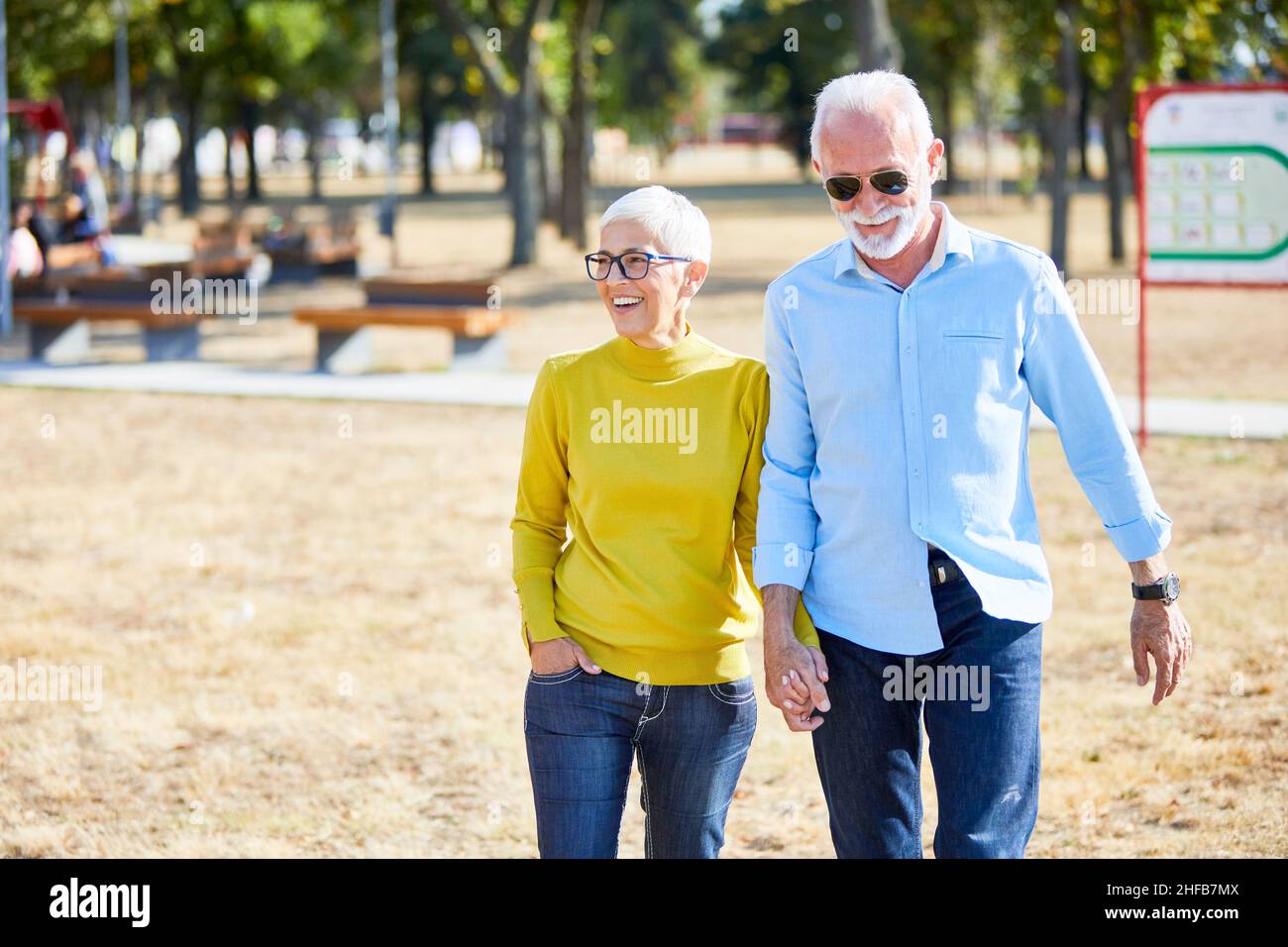senior couple happy elderly love together cheerful smiling portrait ...