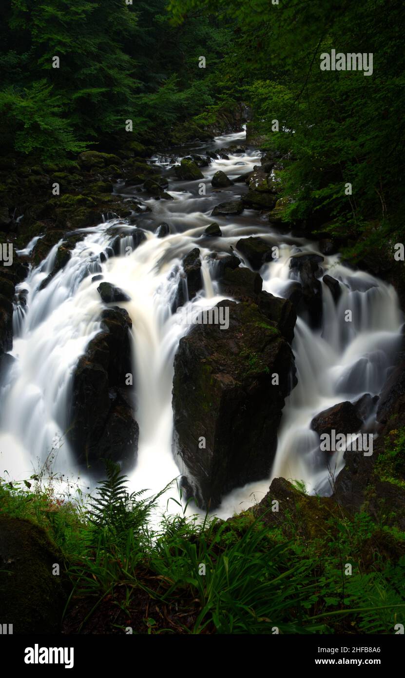 Black water falls scotland hi-res stock photography and images - Alamy