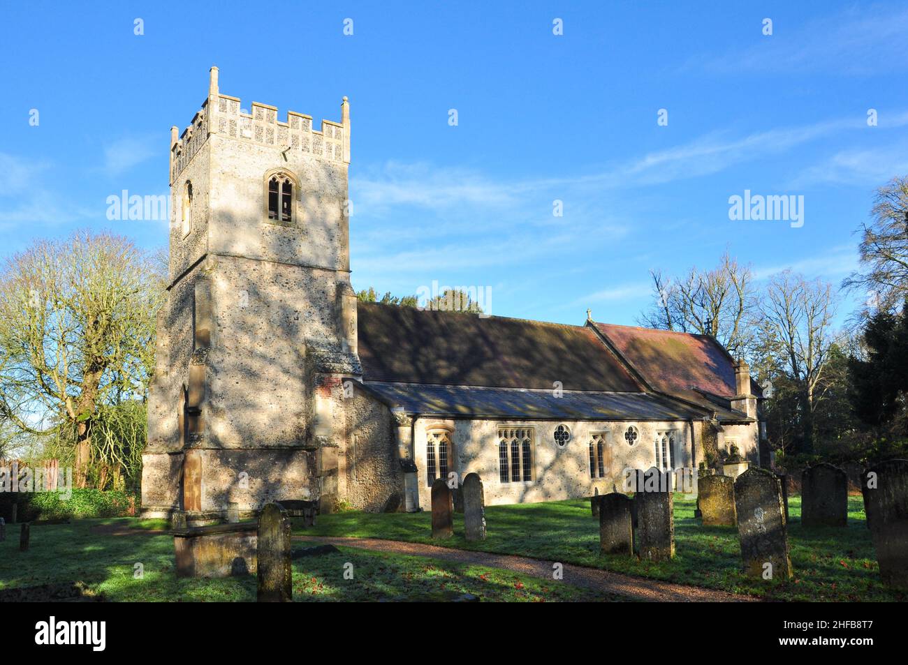 Parish Church of St Peter, Stetchworth, Cambridgeshire, England, UK ...