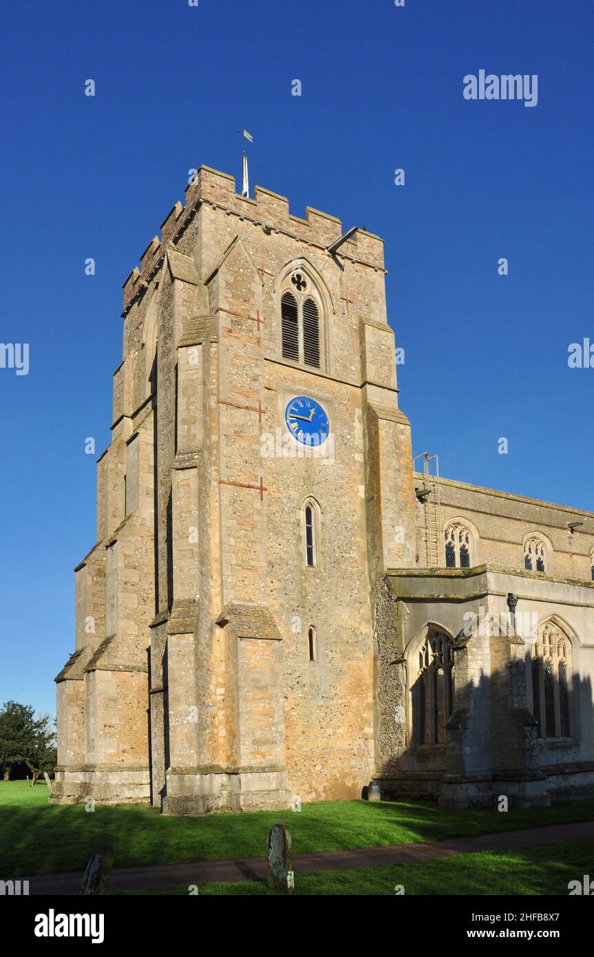 Holy Trinity Church, Balsham, Cambridgeshire, England, UK Stock Photo ...
