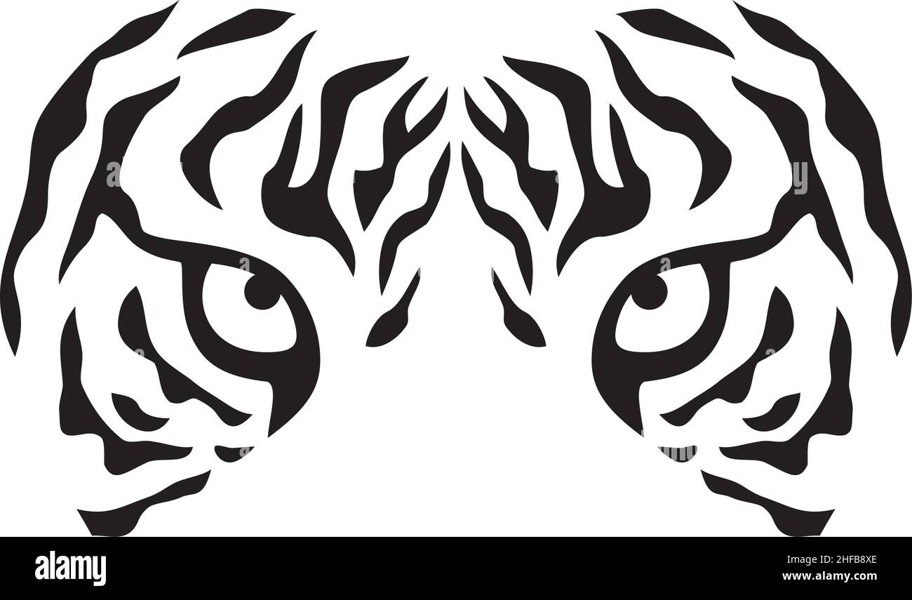Tiger eyes icon vector illustration Stock Vector Image & Art - Alamy
