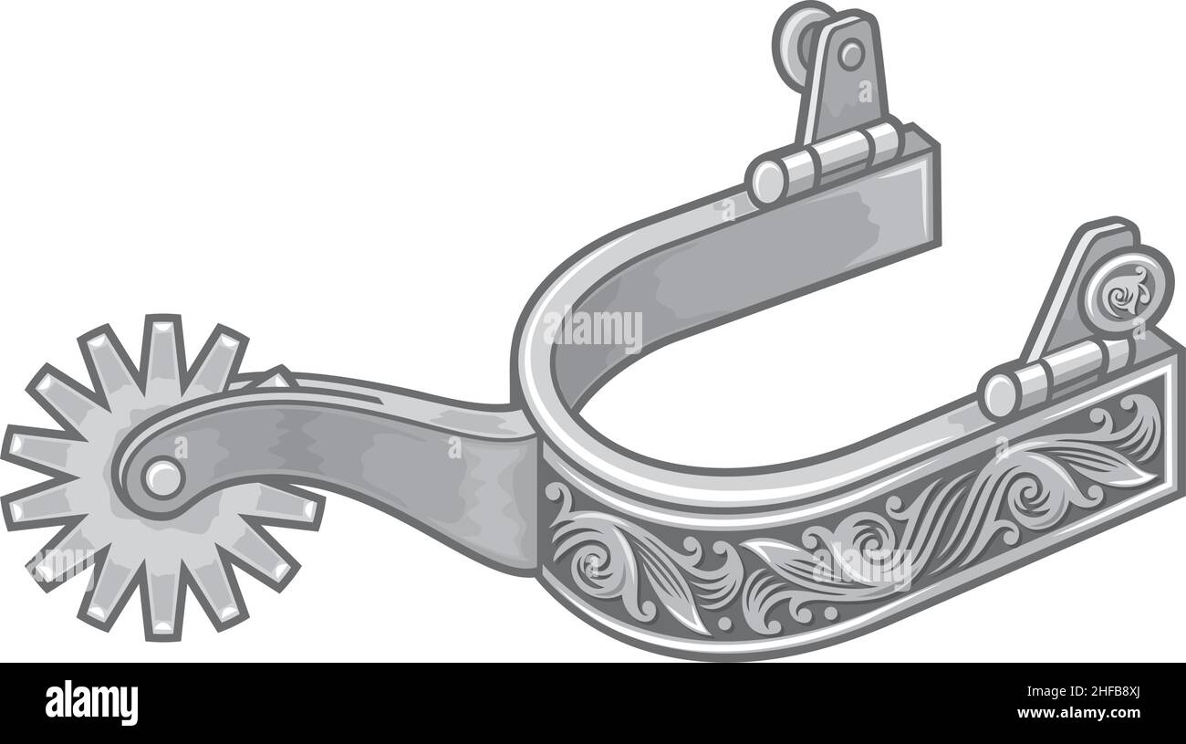Spurs vector illustration Stock Vector Image & Art - Alamy