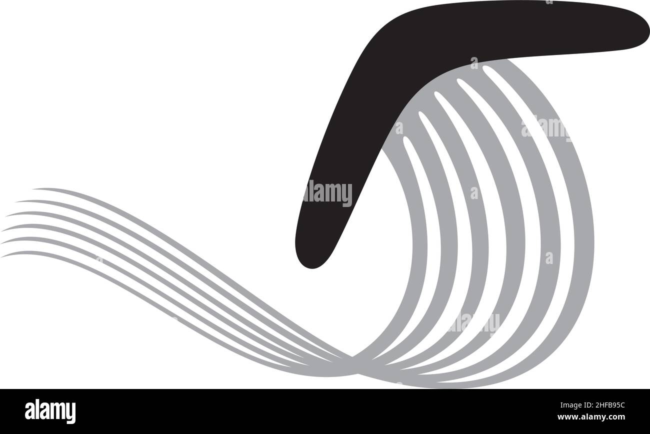 Boomerang vector illustration Stock Vector Image & Art - Alamy