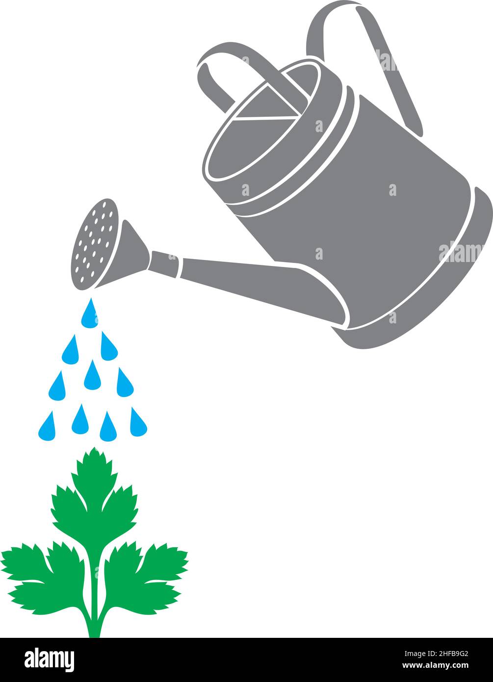 Watering can vector illustration Stock Vector Image & Art - Alamy