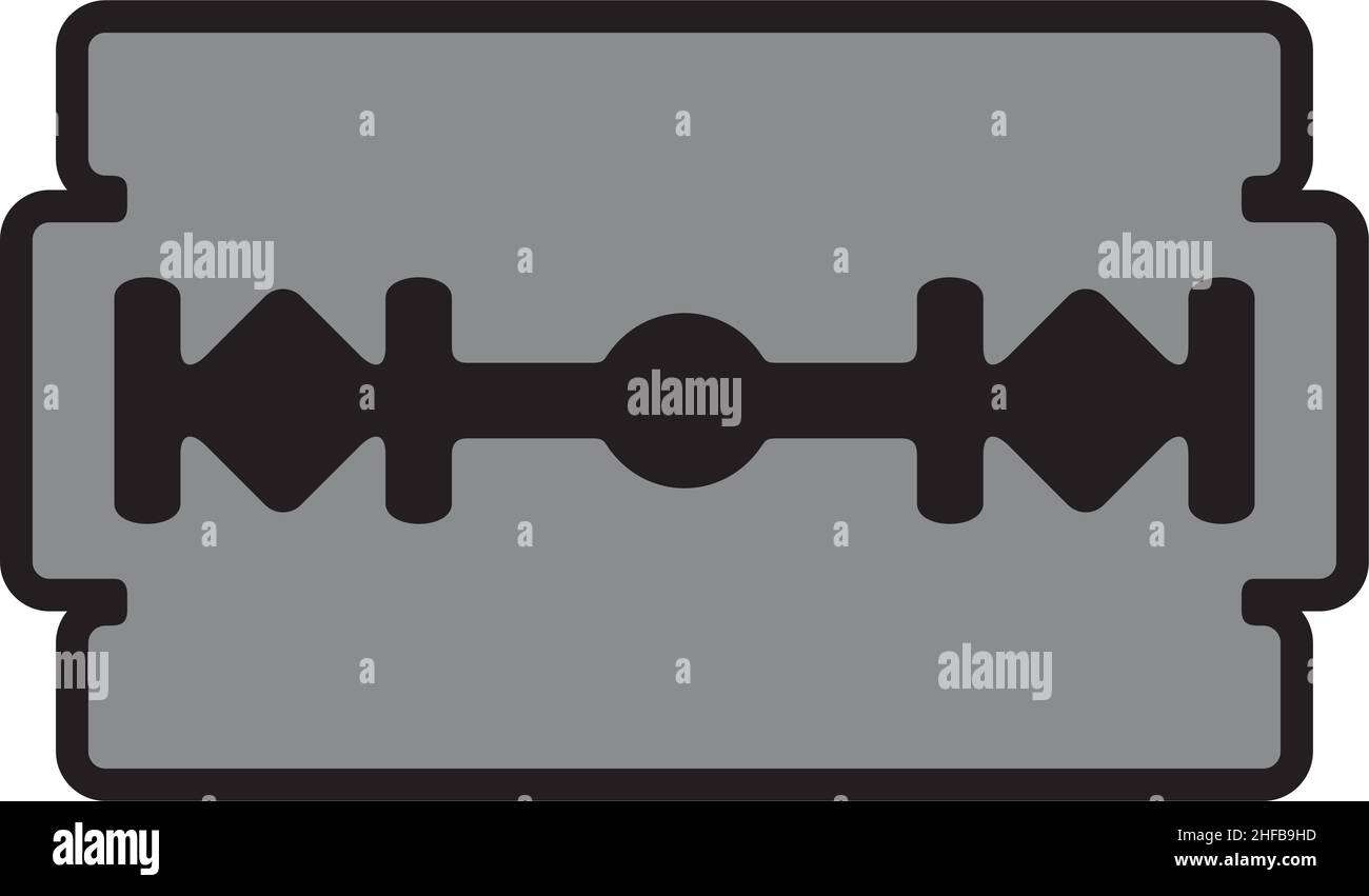 Razor blade icons set vector illustration Stock Vector Image & Art - Alamy