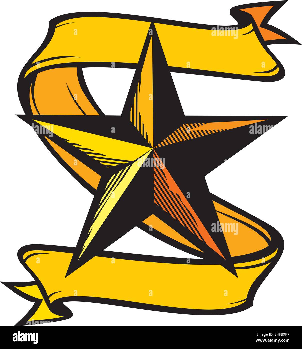 Tattoo star vector illustration Stock Vector Image & Art - Alamy