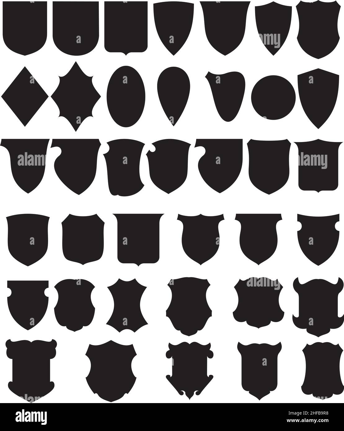 Vector Black Shields Set Vector Illustration Stock Vector Image & Art ... Vector Black Shields Set Vector Illustration Stock Vector Image & Art ...
