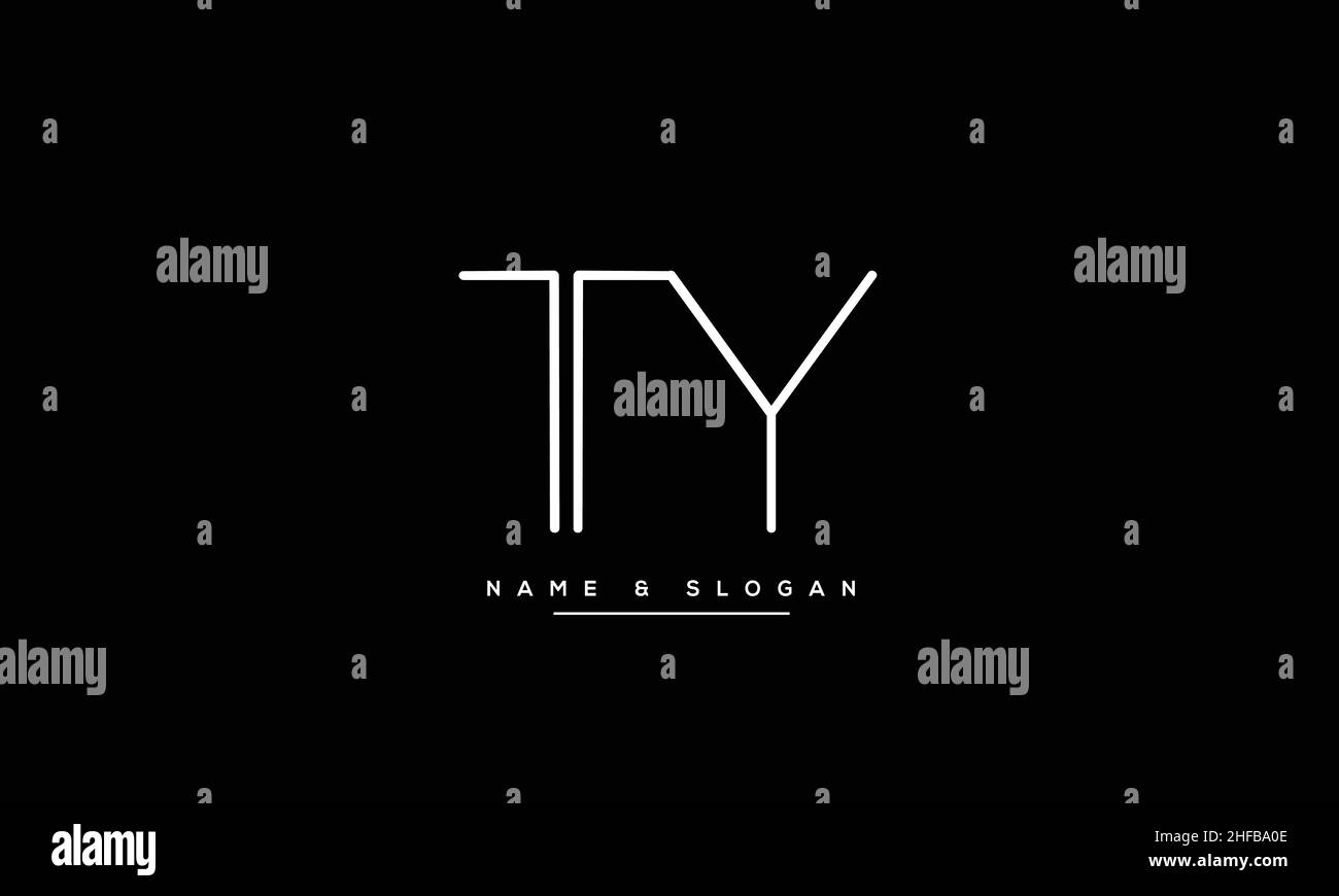 TY, YT Abstract Letters Logo monogram Stock Vector Image & Art - Alamy