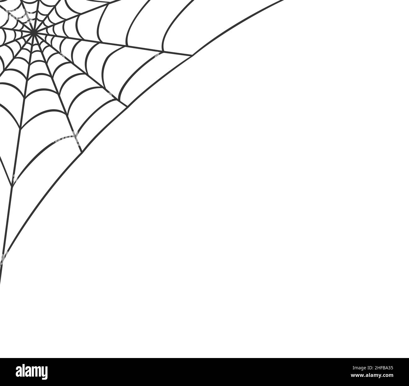Spider web vector illustration Stock Vector Image & Art - Alamy