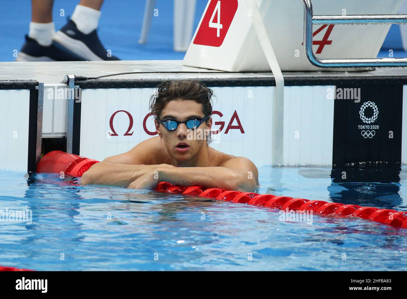 JULY 26th, 2021 - TOKYO, JAPAN: Thomas Ceccon of Italy in action during ...