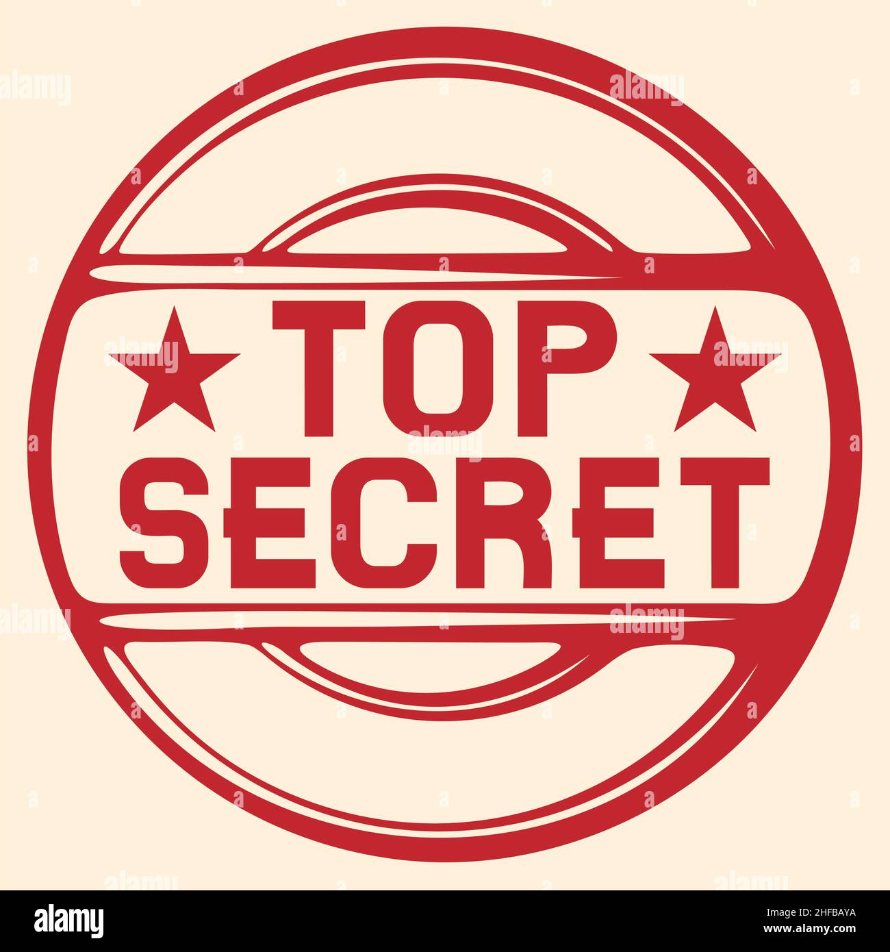 Top secret stamp vector illustration Stock Vector Image & Art - Alamy