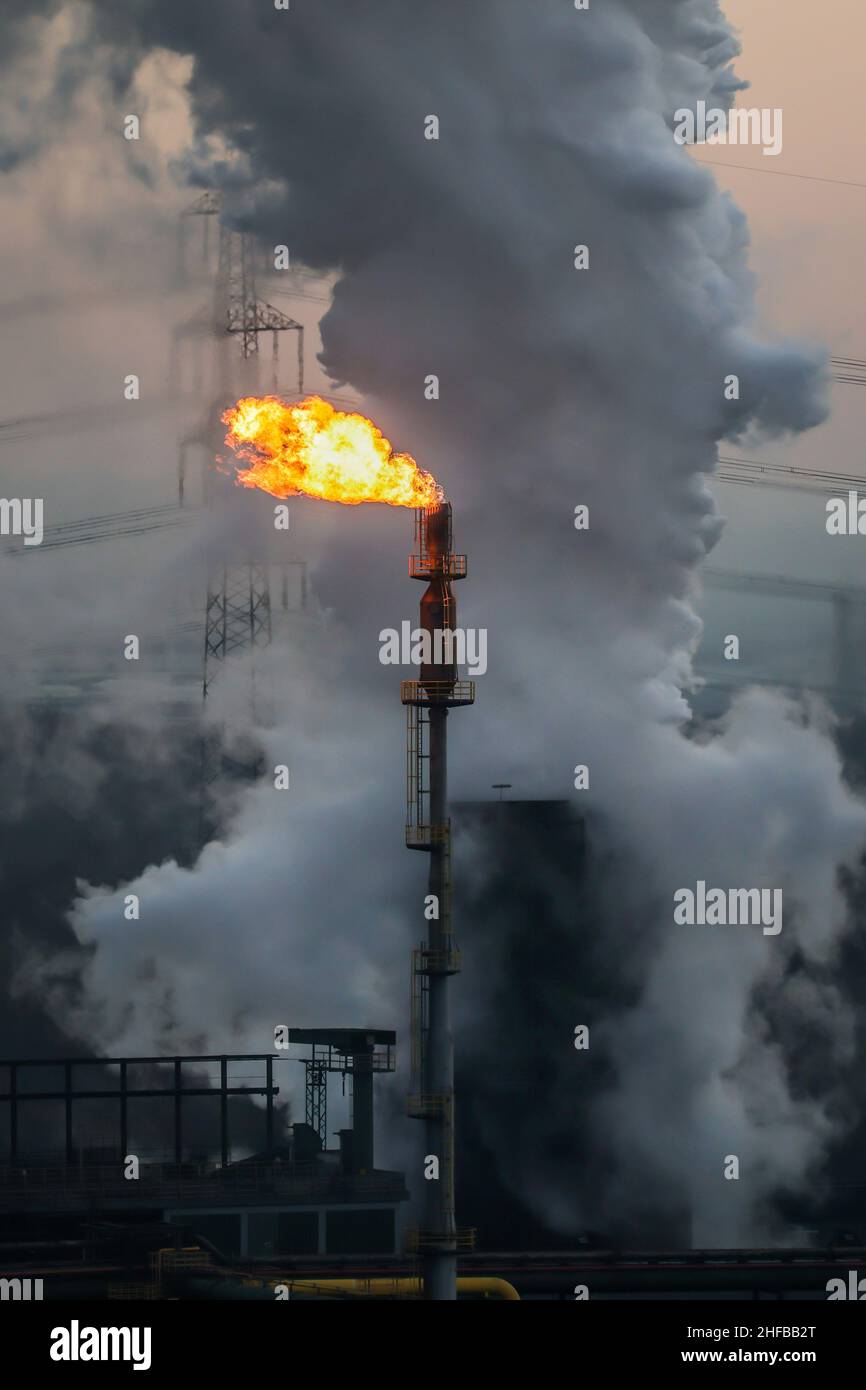 Bottrop, North Rhine-Westphalia, Germany - The Prosper coking plant is ...