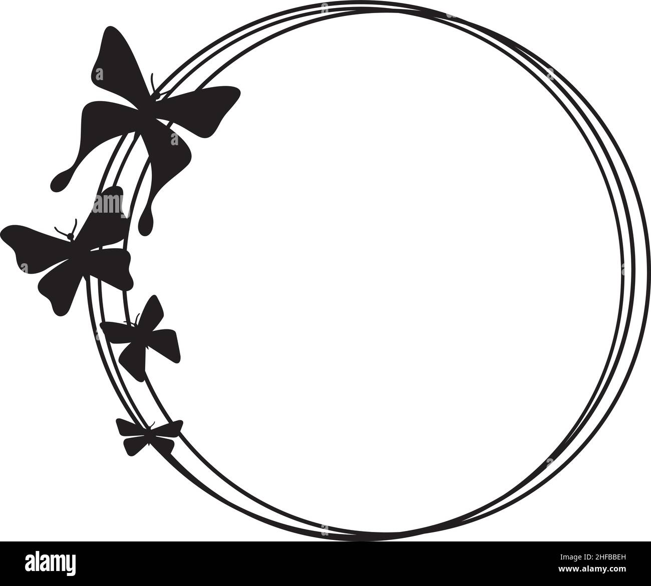 Swirl border background Stock Vector Images - Alamy