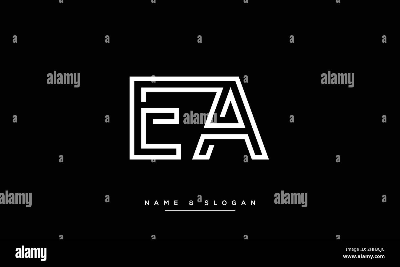 Ea letters hi-res stock photography and images - Alamy