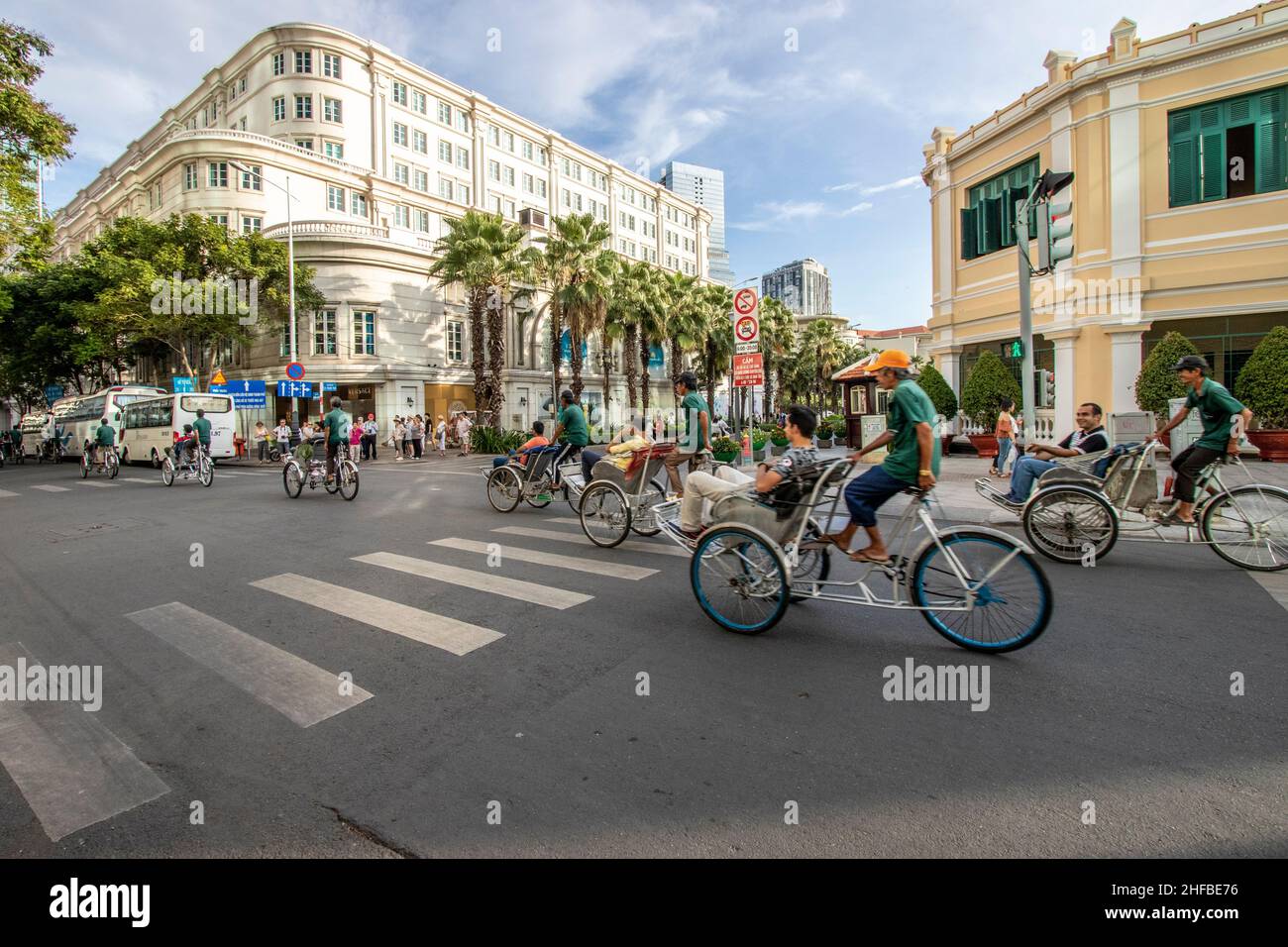 Ho Chi Minh city Saigon, vietnam, street life Stock Photo - Alamy