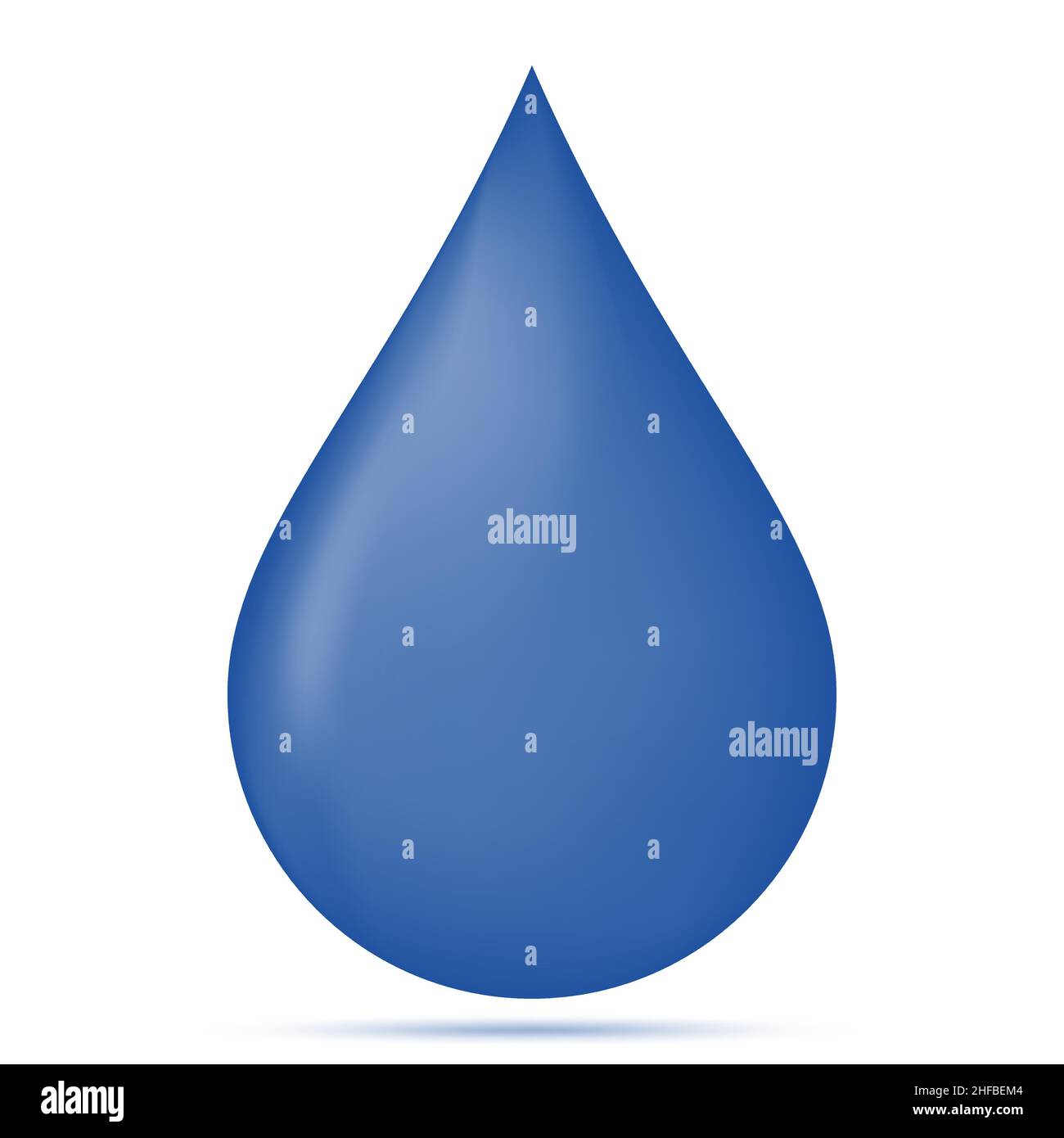 3d water drop icon Stock Vector Image & Art - Alamy