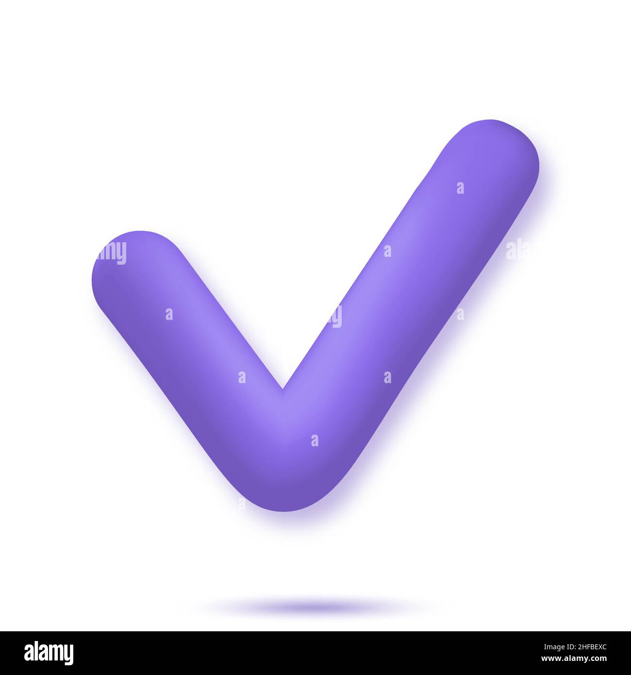 Check mark sign Stock Vector Image & Art - Alamy