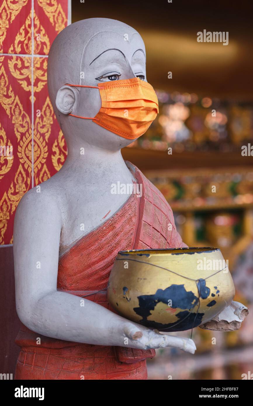Masked monk figure hi-res stock photography and images - Alamy