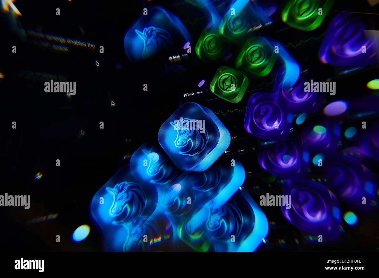 1inch token hi-res stock photography and images - Alamy