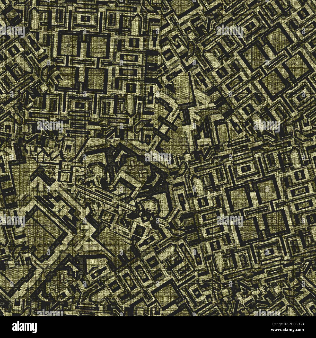 Grunge sepia random geometric dyed seamless texture material. Irregular ...