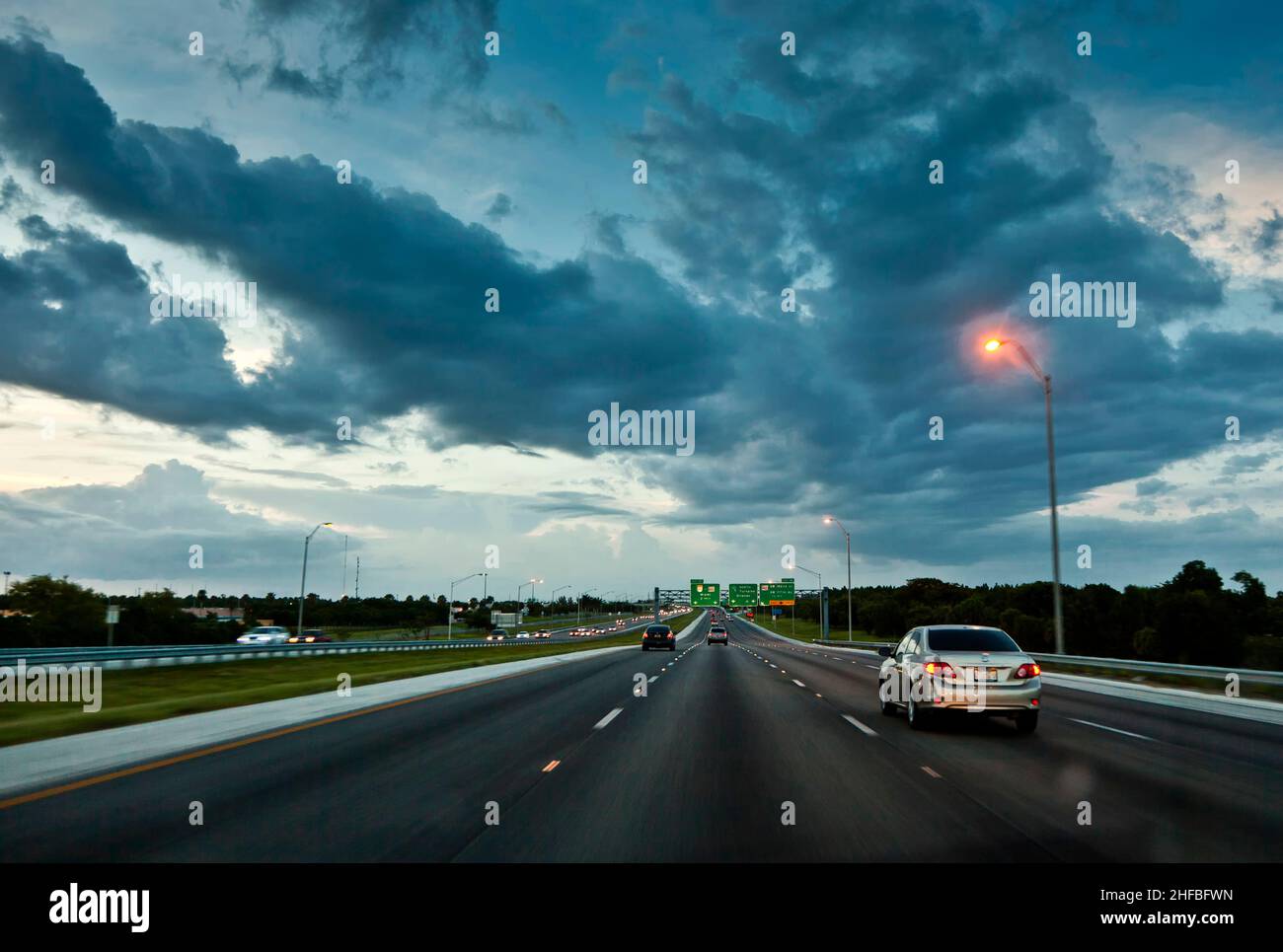 Driving in the clouds hi-res stock photography and images - Alamy
