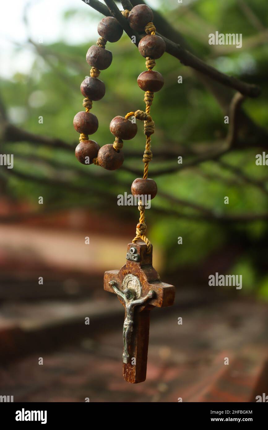 Rosary Jesus Christ Rosary photo Stock Photo - Alamy