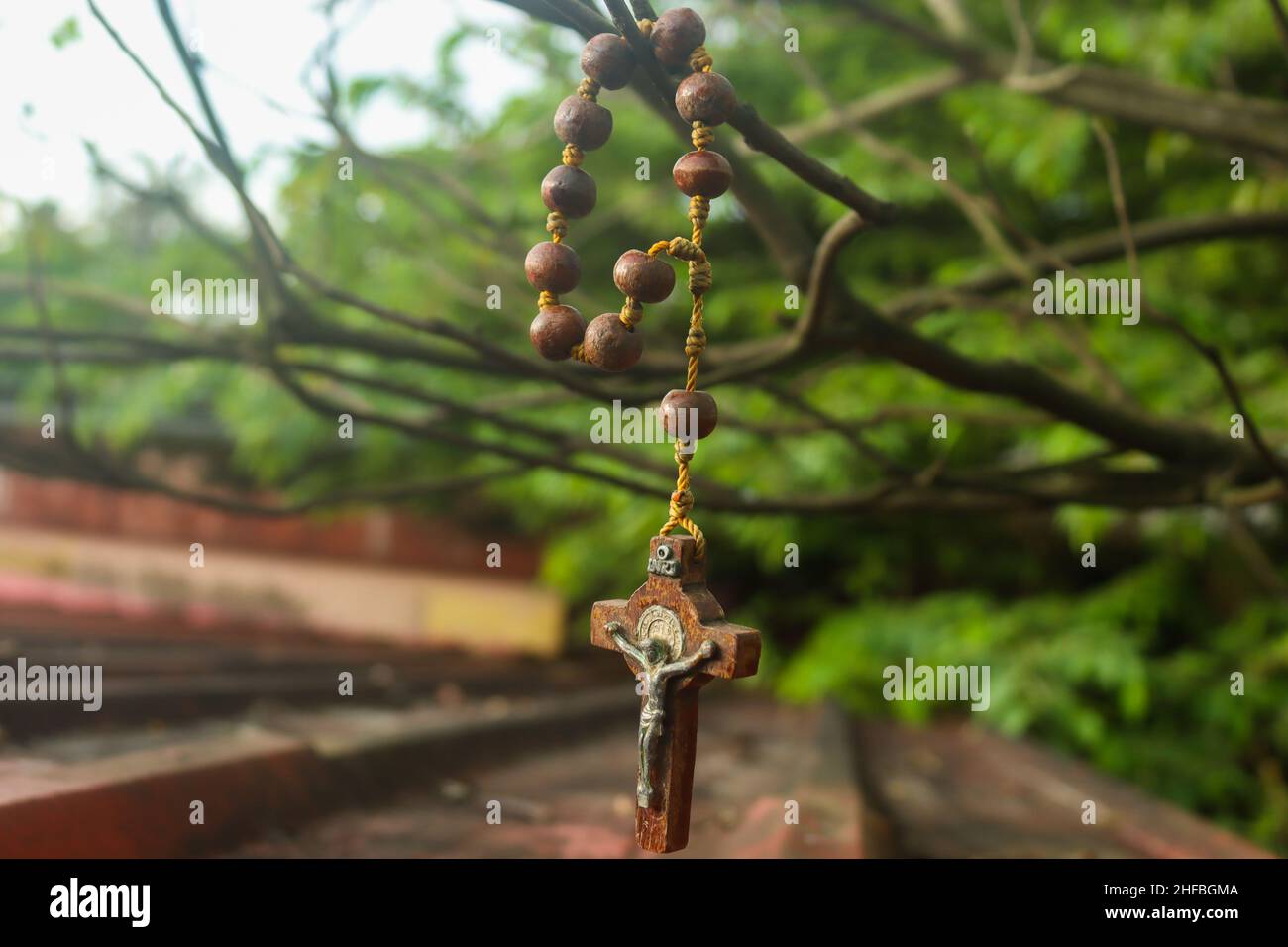 Rosary Jesus Christ Rosary photo Stock Photo - Alamy