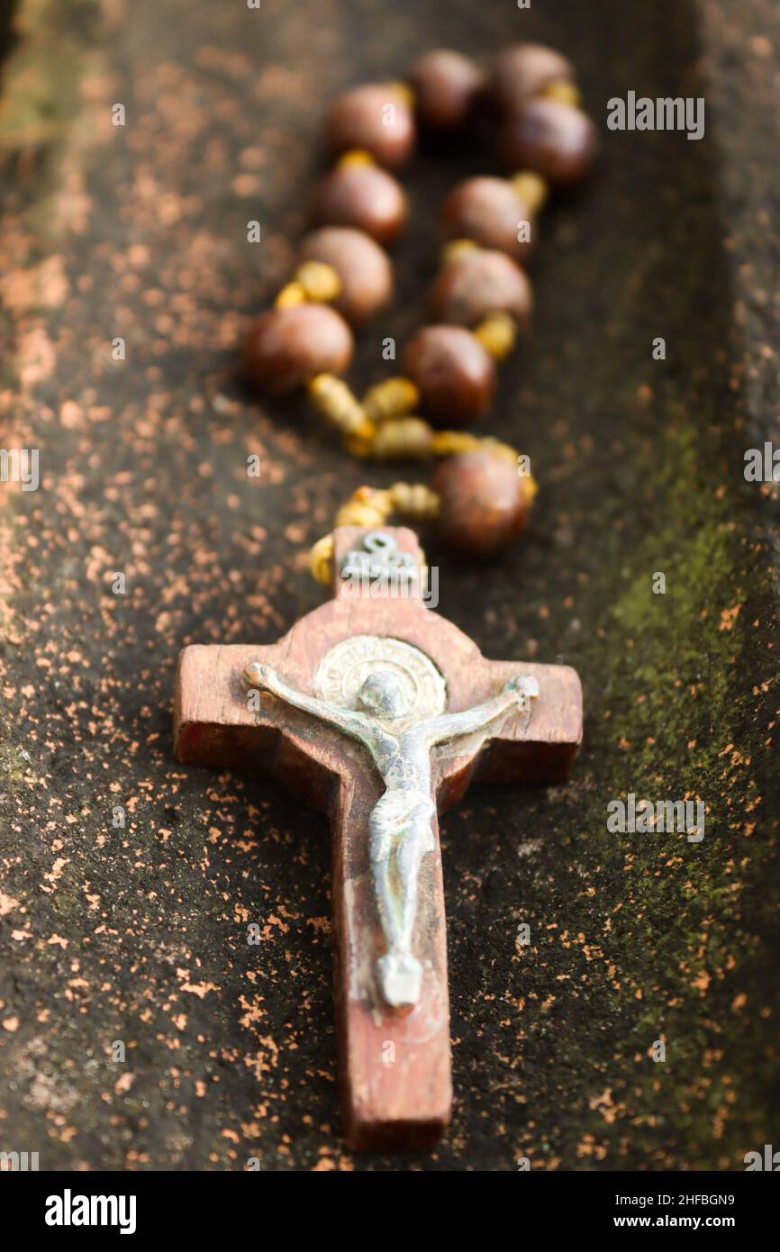 Rosary Jesus Christ Rosary photo Stock Photo - Alamy