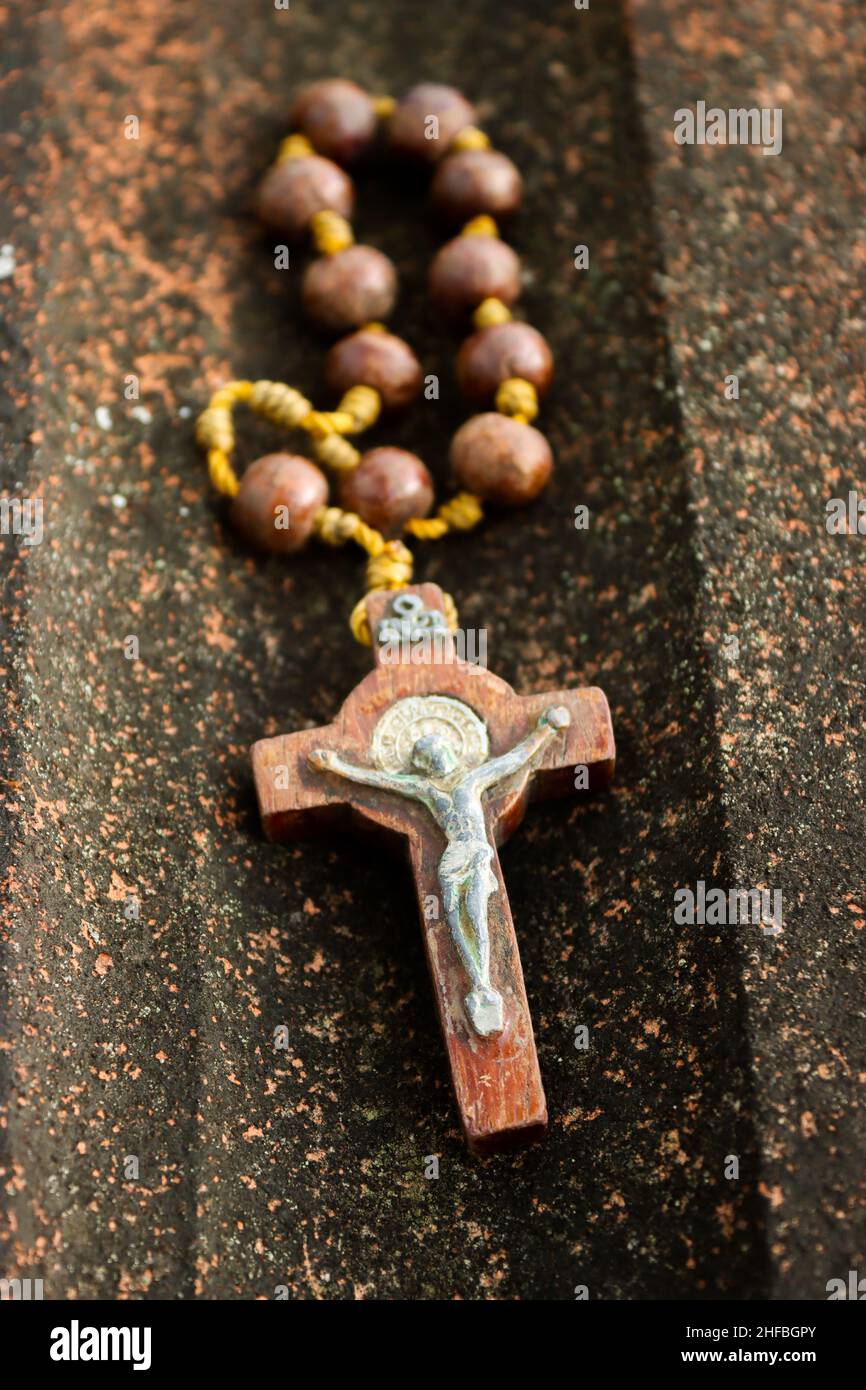 Rosary Jesus Christ Rosary photo Stock Photo - Alamy