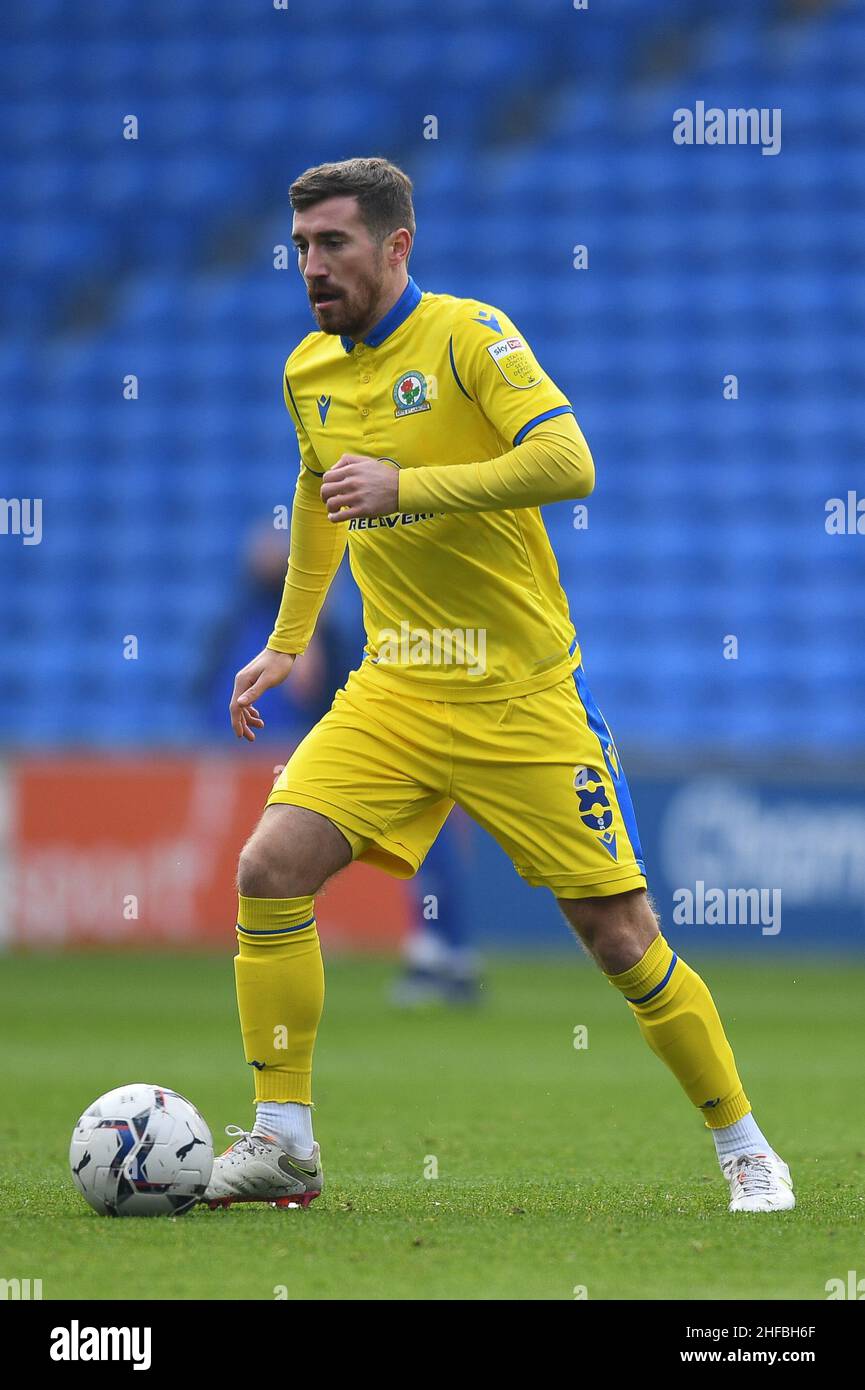 Joe Rothwell #8 of Blackburn Rovers in action during the game Stock ...