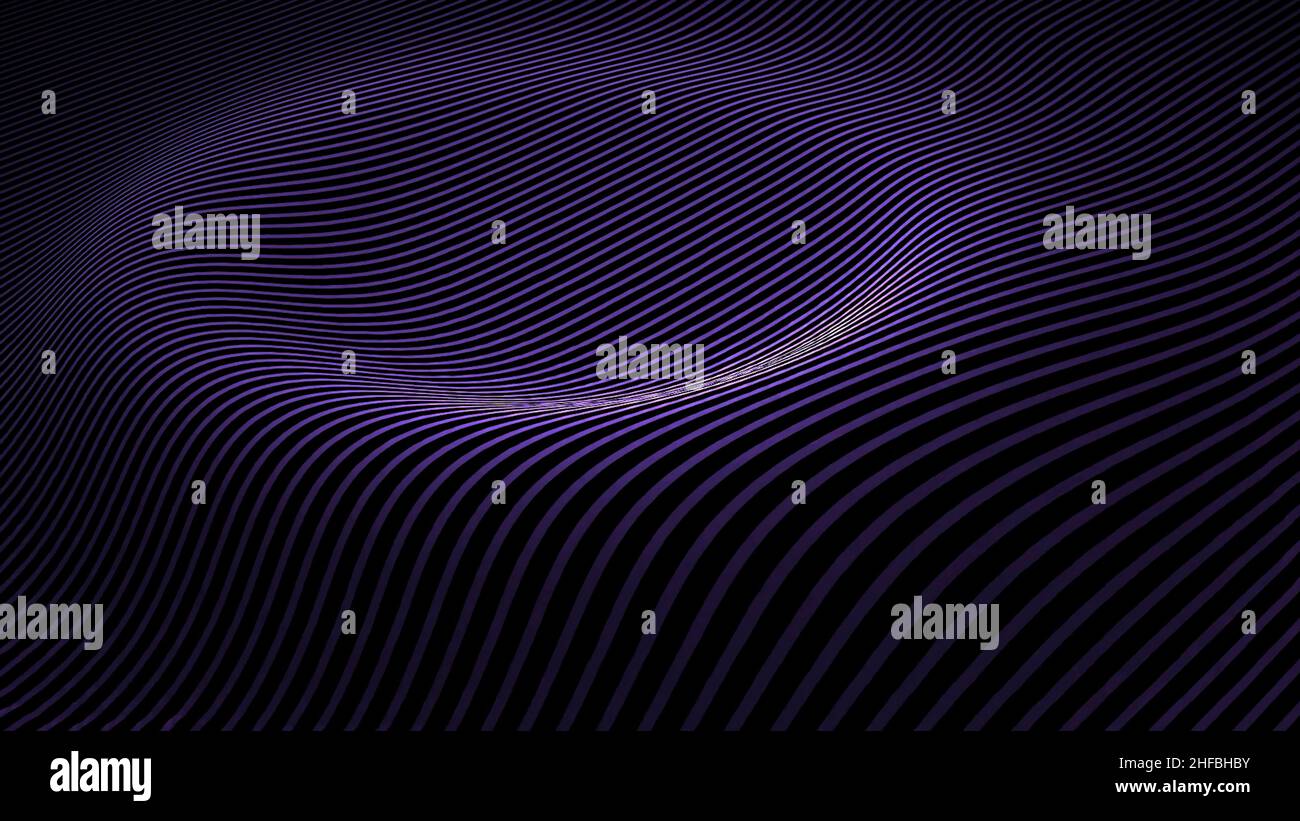 Abstract Background Dancing Lines Abstract Geometric Loop Abstract Background With Wavy Color