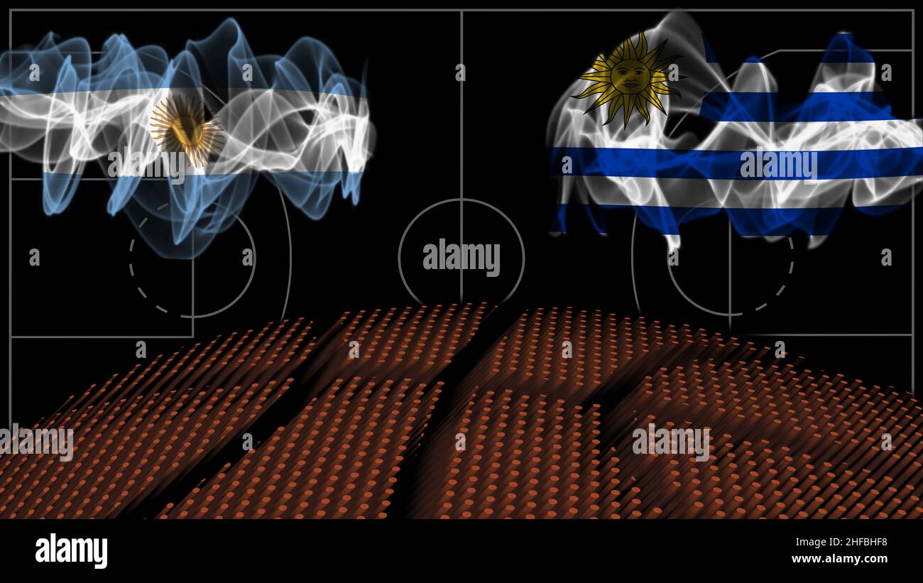 Argentina vs uruguay hi-res stock photography and images - Alamy