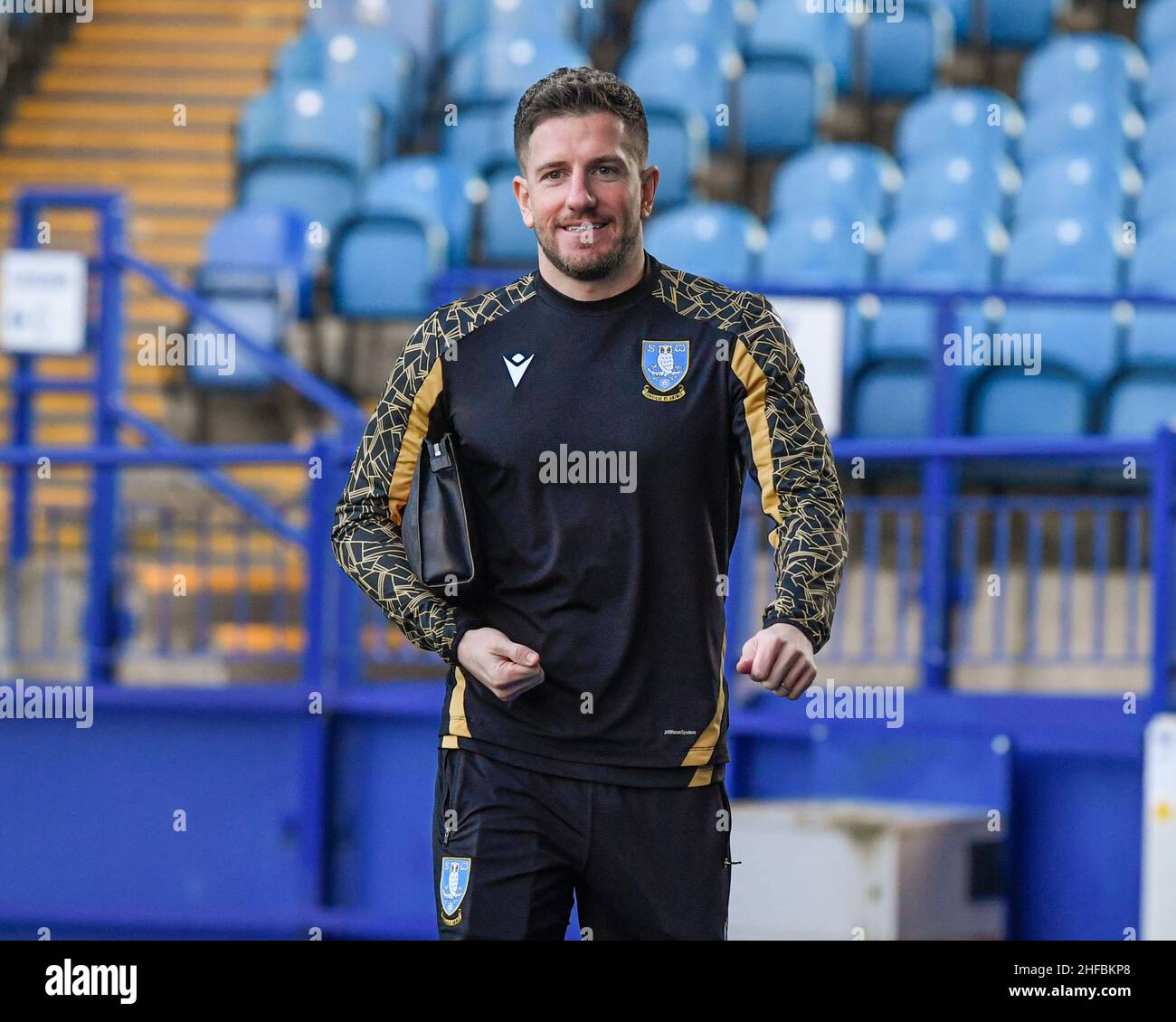 Sheffield, UK. 15th Jan, 2022. Sam Hutchinson #5 of Sheffield Wednesday ...