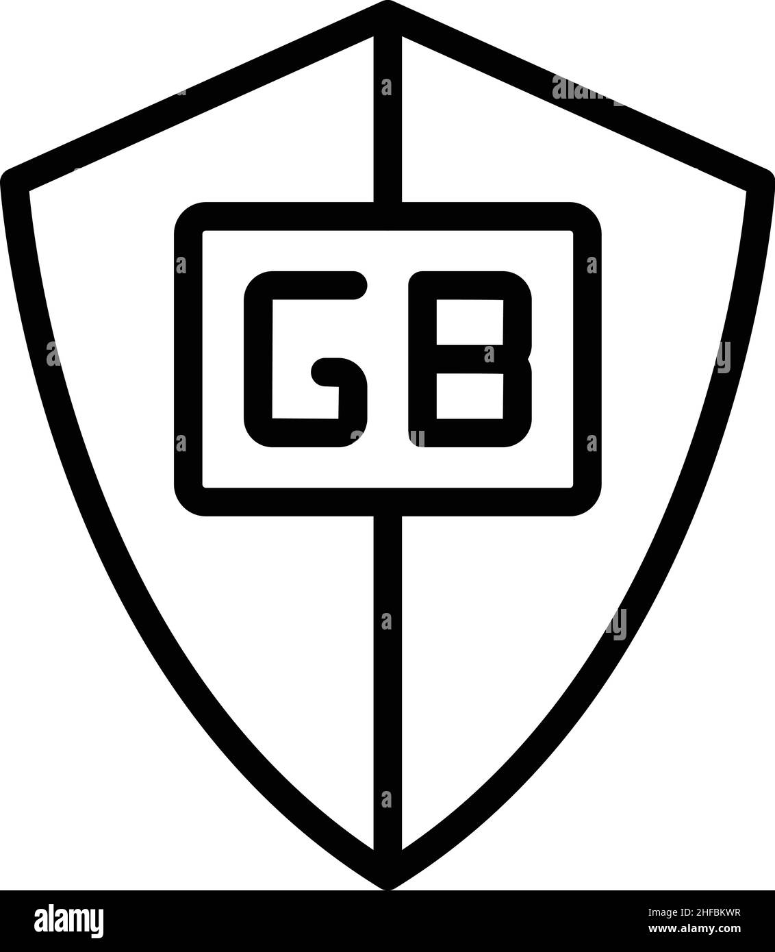 Secured ssd icon outline vector. Camera memory. Gb storage Stock Vector ...
