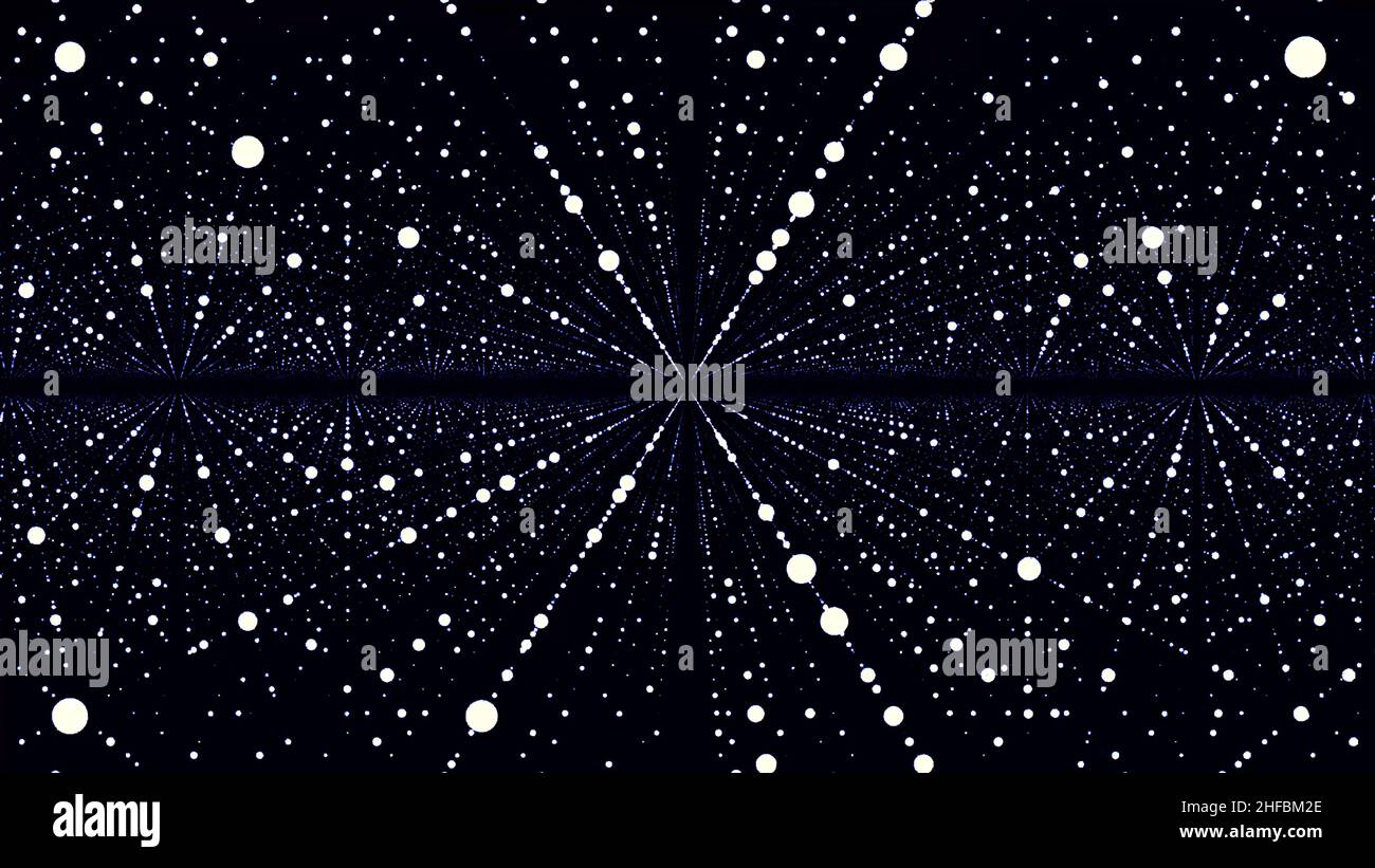 Futuristic technology video animation with moving object and lights ...